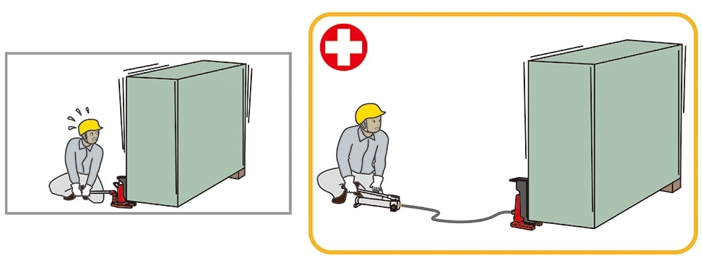 Remote Toe Jack | EAGLE Made in Japan